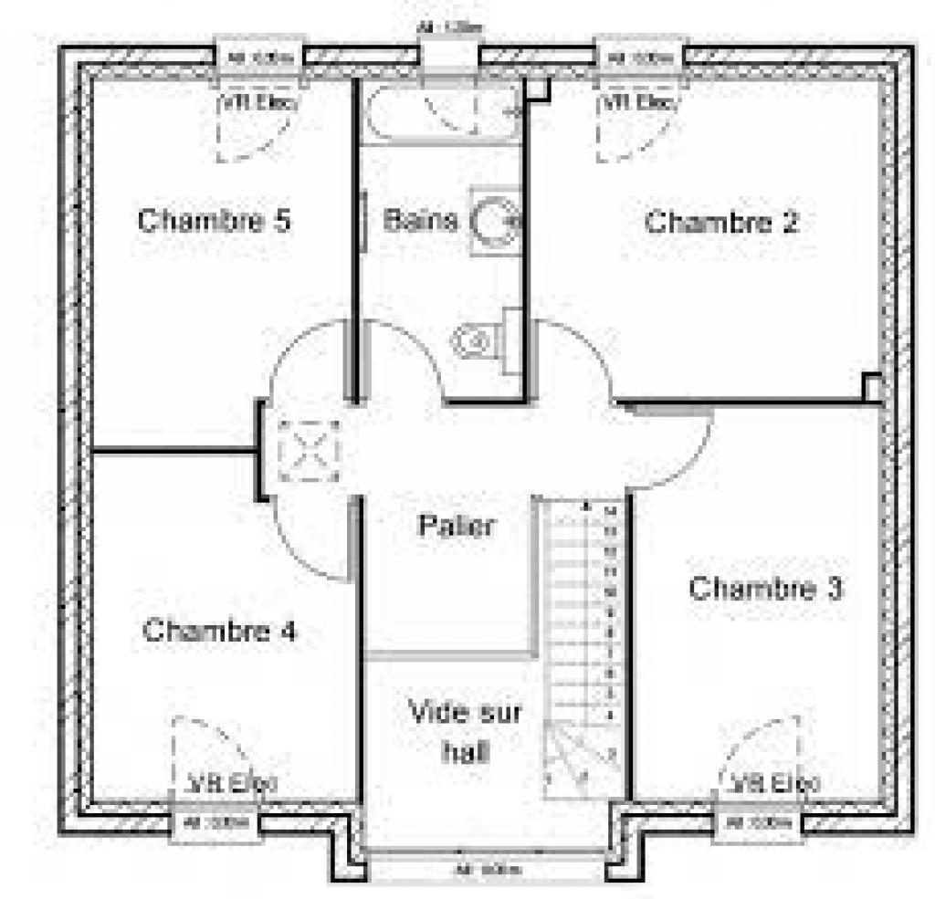 Plan Maison 2 Etage 120m2 | Ventana Blog