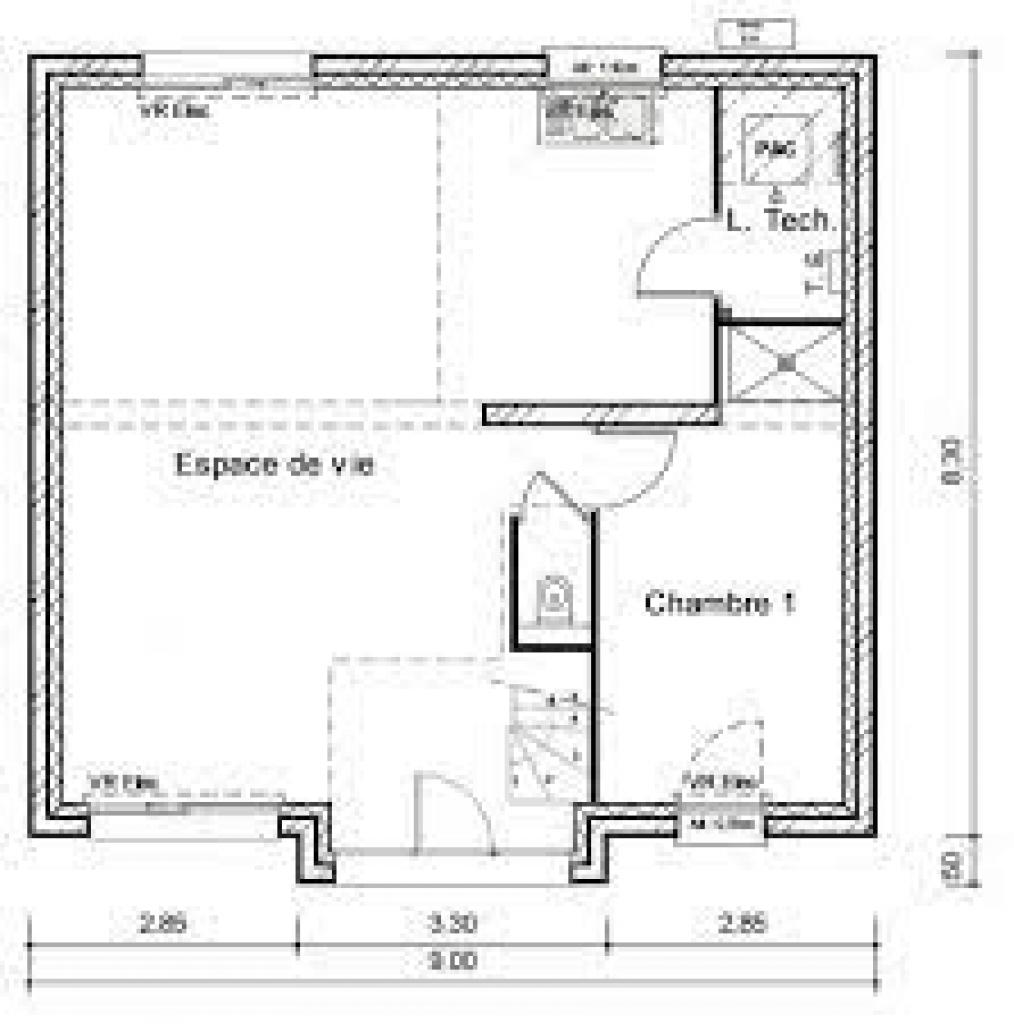plan rdc - Ma Future Maison