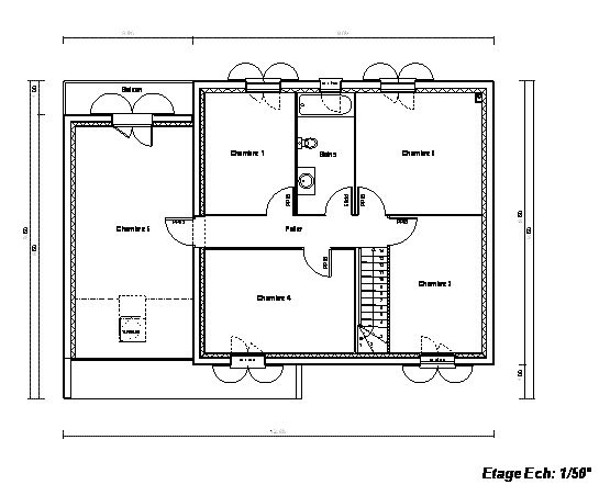 Modèle et plans: Elysee du constructeur Maisons LDT